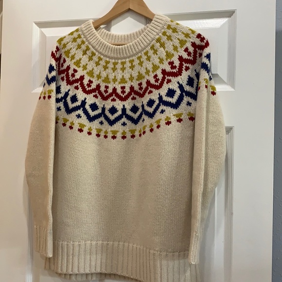 J. Crew | Sweaters | J Crew Merino Wool Fair Isle Sweater | Poshmark